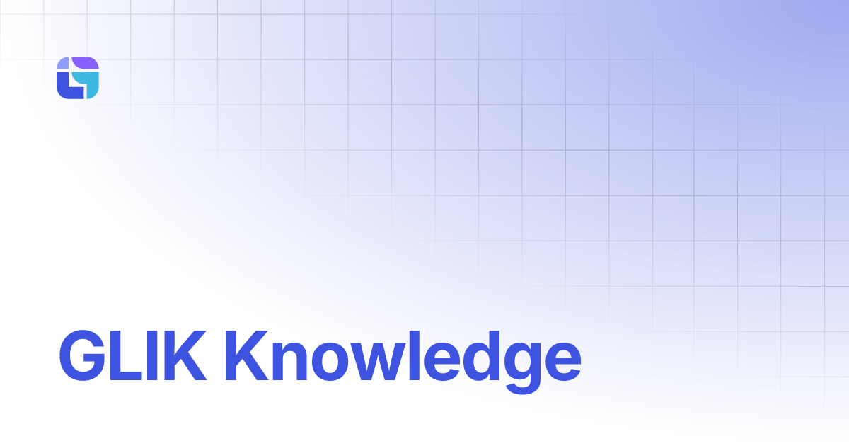 GLIK Knowledge | GLIK