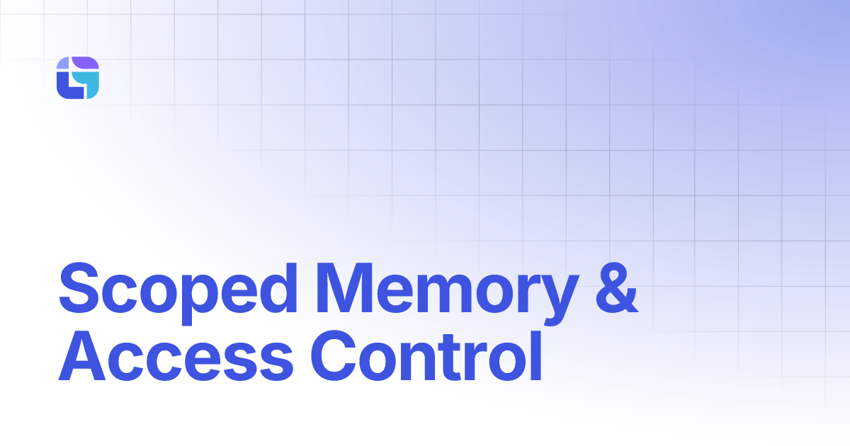 Scoped Memory & Access Control | GLIK