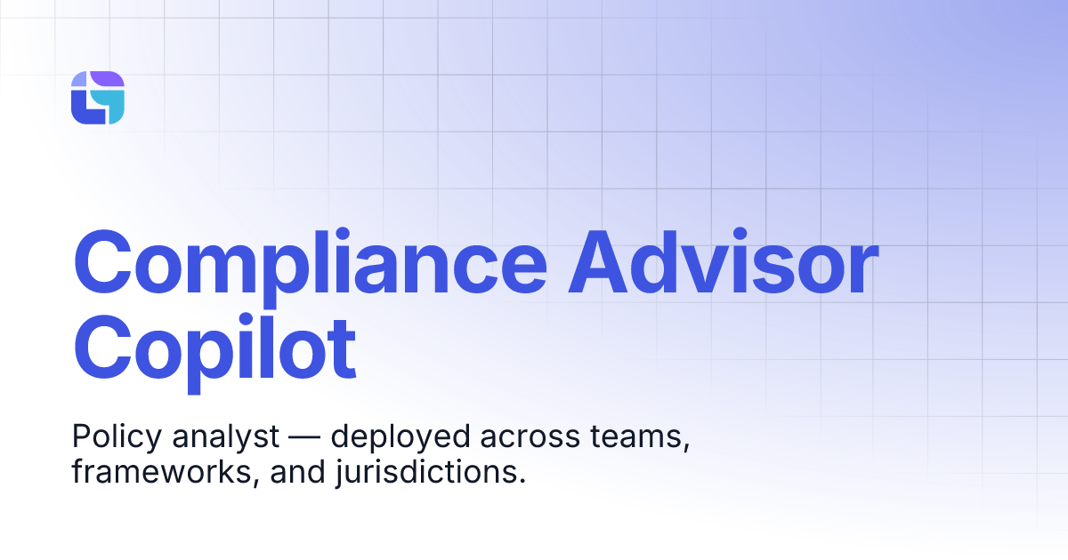 Compliance Advisor Copilot | GLIK
